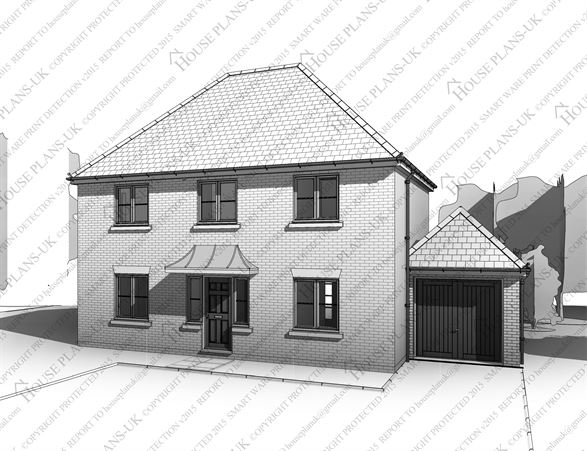 Design 143 4 Bed - House Plan UK: Architectural Plans & Home Design