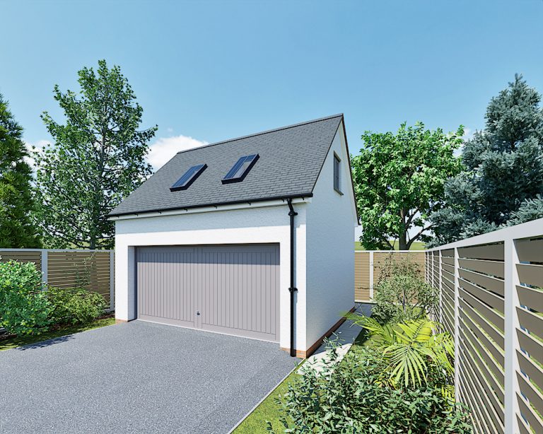 Garage 25 Raised Roof, Store/Accommodation Pre-planning-Drawings ...